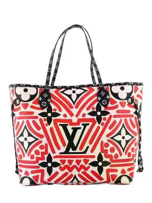 LOUIS VUITTON Louis Vuitton Limited Edition Crafty Monogram Giant Tote Bag Red