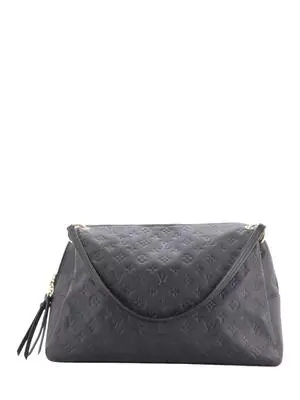 LOUIS VUITTON Ponthieu Shoulder Bag Monogram Empreinte Leather Pm - Black