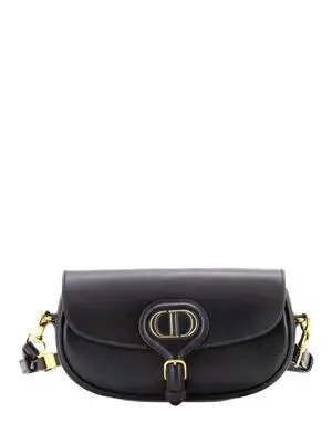 Dior Bobby Flap East West Crossbody Bag - Black