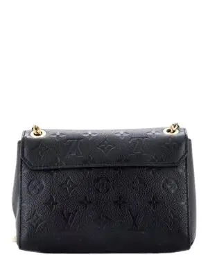 LOUIS VUITTON Monogram Empreinte Leather Bb Crossbody Bag - Black