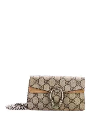 Gucci Dionysus Super Mini Crossbody Bag - Brown