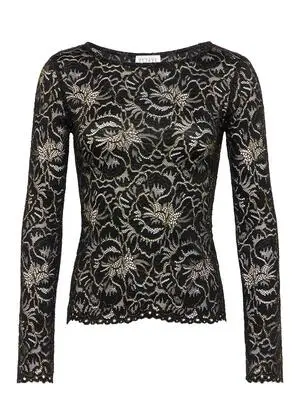 ZETAYE Verona Lace Top - Black
