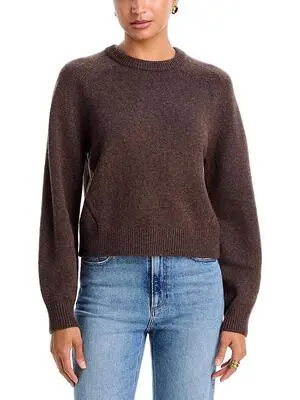 Paige Zaire Crewneck Sweater - Sable
