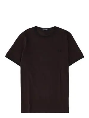 Fred Perry Fred Perry Men's 100% Cotton T-Shirt Brown