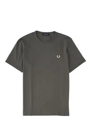 Fred Perry Fred Perry Men's 100% Cotton T-Shirt Green