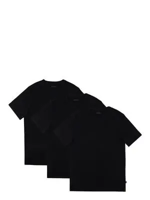 BOSS Boss Three-Pack Essential T-Shirts For Men Black