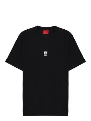 Hugo Classic Cotton T-shirt - Black