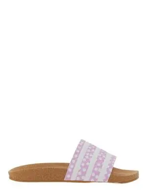 ADIDAS ORIGINALS ADIDAS ORIGINALS Textured Slip-On Slipper With Cork Sole