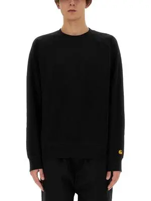 Carhartt Work In Progress Chase Cotton Sweatshirt - Black