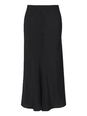 THE ROW The Row Silk Crêpe De Chine Midi Skirt