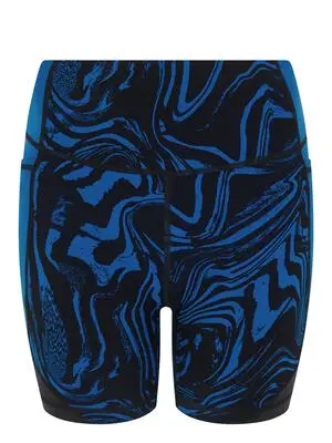 VIREN Viren Prowess Print Block Shorts Swirl