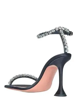AMINA MUADDI Amina Muaddi Gigi Crystal-Embellished Sandals