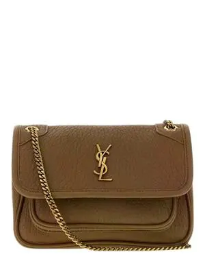 Saint Laurent Saint Laurent Mini Niki Crossbody Bag Brown
