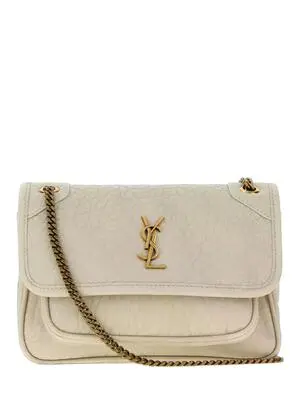 Saint Laurent Saint Laurent Mini Niki Shoulder Bag White