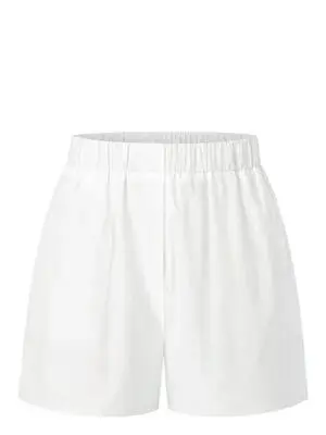 THE FRANKIE SHOP The Frankie Shop Lui Cotton Shorts White