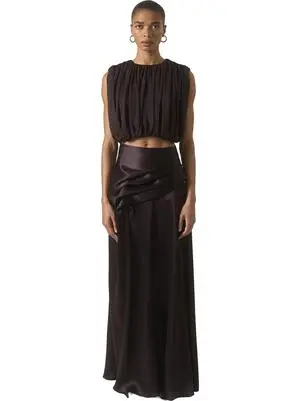 HEIRLOME Yvonne Skirt Ganache