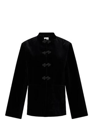 ROHE FRAMES Rohe Frames Pankou Knotted Cotton Velvet Jacket