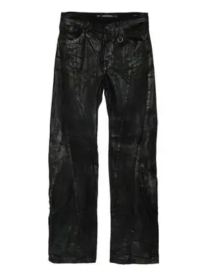 JULIUS Bending Flare Jeans - Black