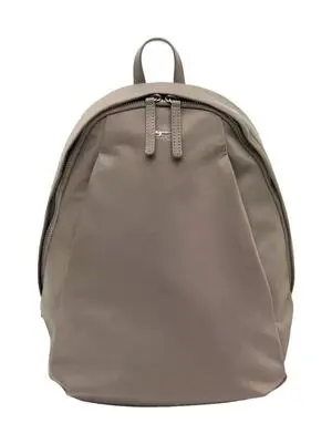 AGNES B. Origami Backpack - Brown