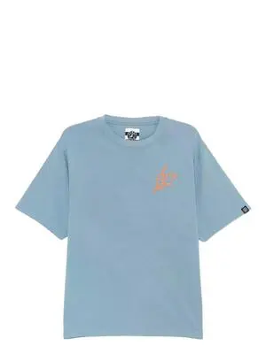 AGNES B. Embroidered Iconics T-shirt - Blue