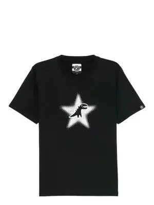AGNES B. Halftone Star Dino T-shirt - Black
