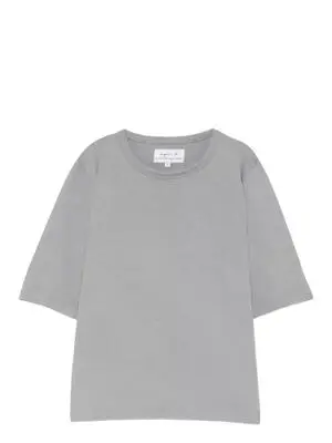 AGNES B. Brando Cotton T-shirt - Grey