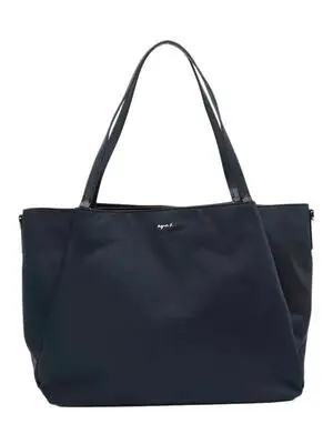 AGNES B. Origami Tote Bag - Blue