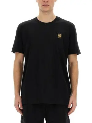 Belstaff Logo Patch T-shirt - Black