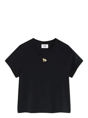 Maison Kitsuné Classic Cotton T-shirt For - Black