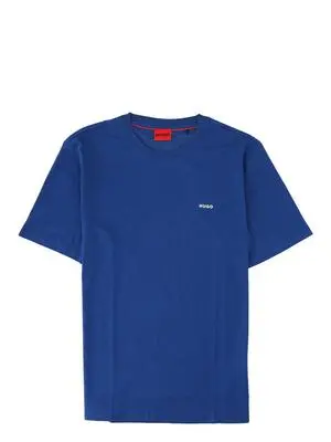 Hugo Cotton Logo T-shirt - Blue