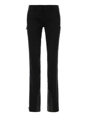 Dsquared2 Wool Tailored Pants - Black