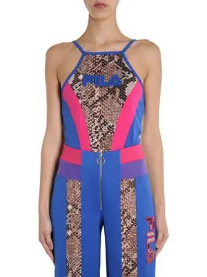 FILA Adjustable Neckline Top - Blue
