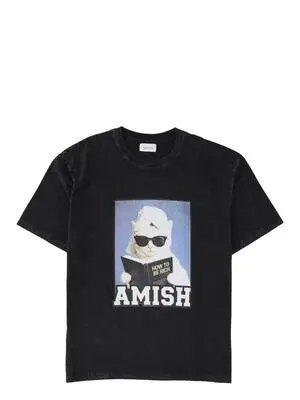 AMISH SUPPLIES Logo T-shirt - Black