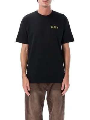 Obey Graphic Logo T-shirt - Nero