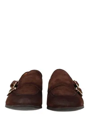CORVARI Leather Loafers - Brown