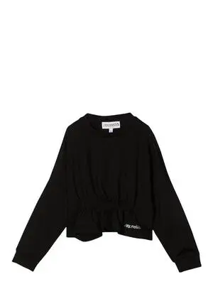 SIMONETTA Simonetta Girls' Ribbed Mini Sweater