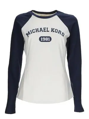 Michael Kors Long Sleeve T-shirt - Blue