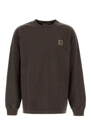 Carhartt Work In Progress Long Sleeve Vista T-shirt - Brown
