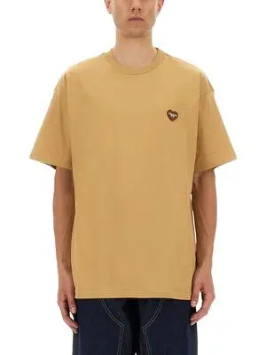 Carhartt Work In Progress Heartbeat T-shirt - Beige