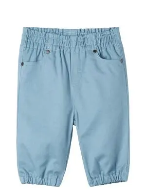 Stella McCartney Cotton Trousers For Mini Fashionistas - Azure