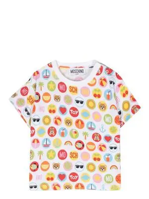 Moschino Printed Circles T-shirt - Multicolour