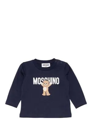 Moschino MOSCHINO Logo T-Shirt Blue