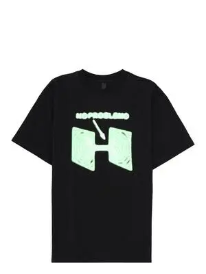 NO PROBLEMO Mini T-shirt With Stamp Logo - Black