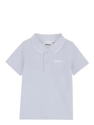 BOSS BOSS Boys' Cut Sleeve Polo Shirt