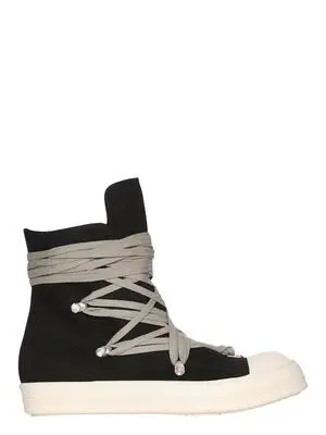 RICK OWENS Megalace 'black Milk'