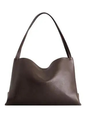 Cos Pavilion Tote Bag Leather - Brown