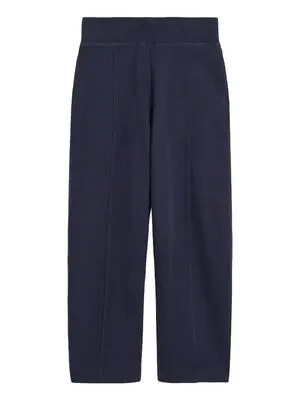 Cos COS Cotton Barrel-Leg Joggers Navy