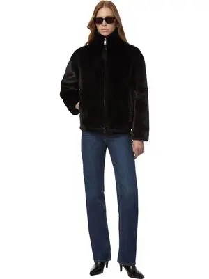 Apparis Apparis Brooks Coat Noir