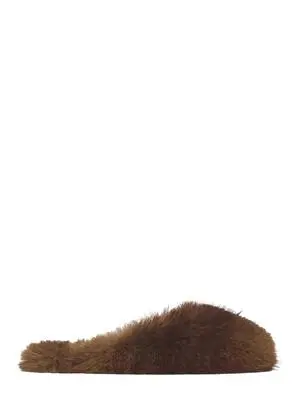 Apparis Apparis Demi Mule Slipper Mink
