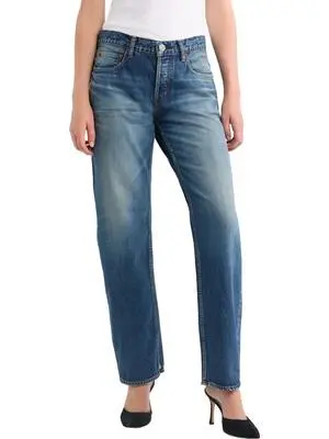 MOUSSY VINTAGE MOUSSY VINTAGE Minneapolis High Waist Curved Leg Jeans